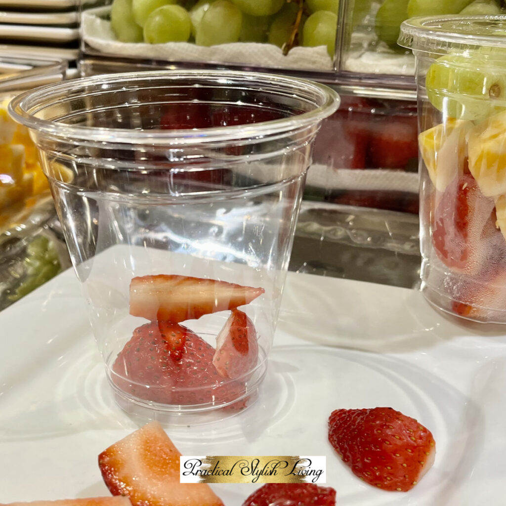 Easy Grab and Go Fruit and Cheese Cup | Practical Stylish Living | Luxe ...