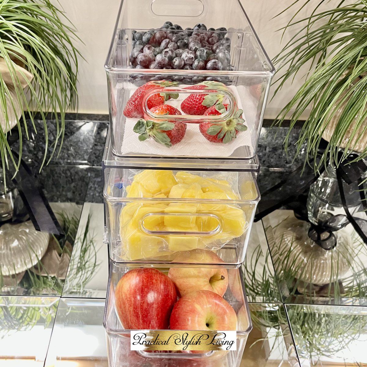 Easy Grab and Go Fruit and Cheese Cup | Practical Stylish Living | Luxe ...