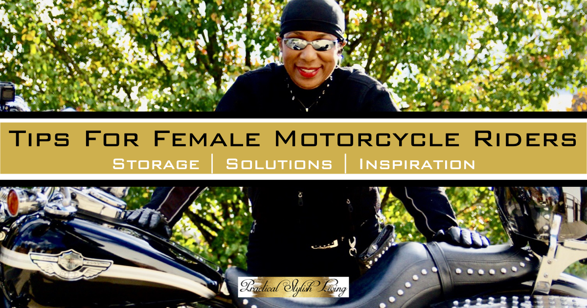 Tips for Female Motorcycle Riders | Practical Stylish Living ...