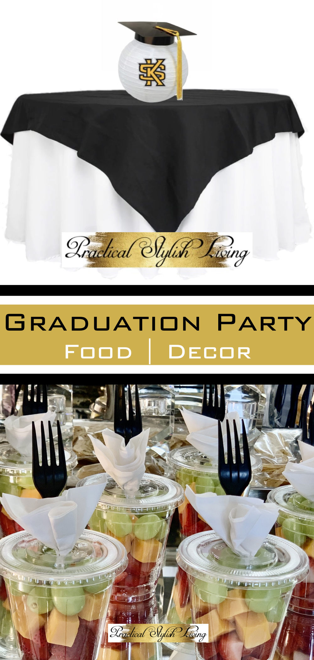 Easy Graduation Party Centerpieces | Practical Stylish Living | Luxe ...