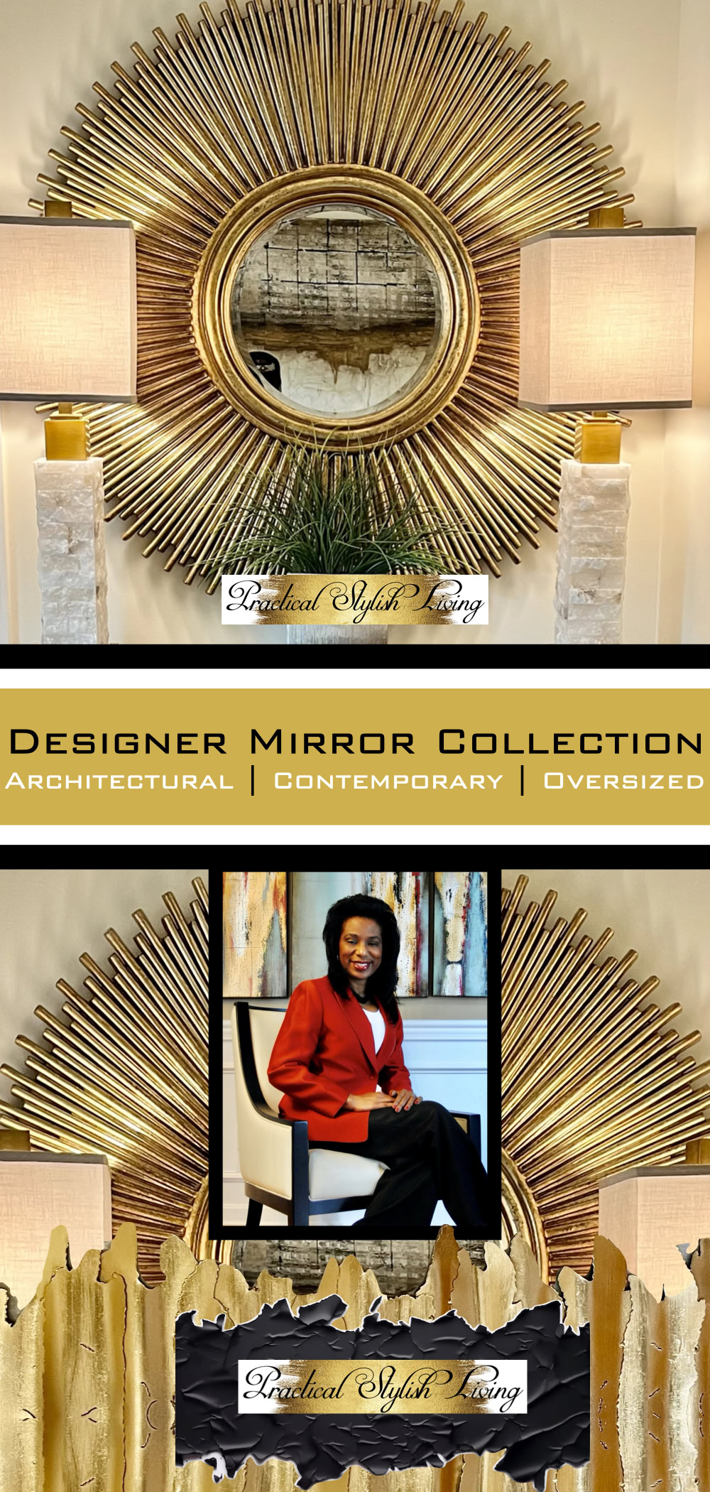 Designer Mirrors | Practical Stylish Living | Luxe Home Décor